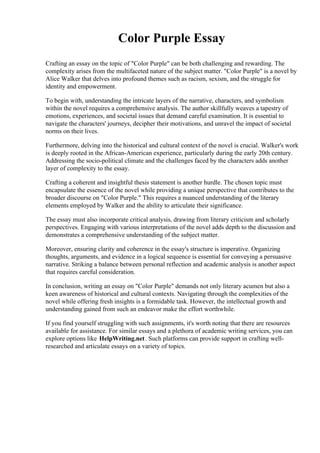 Color Purple Essay.pdf