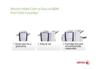 Color Qube 9200 Customer Presentation Vpdf | PPT