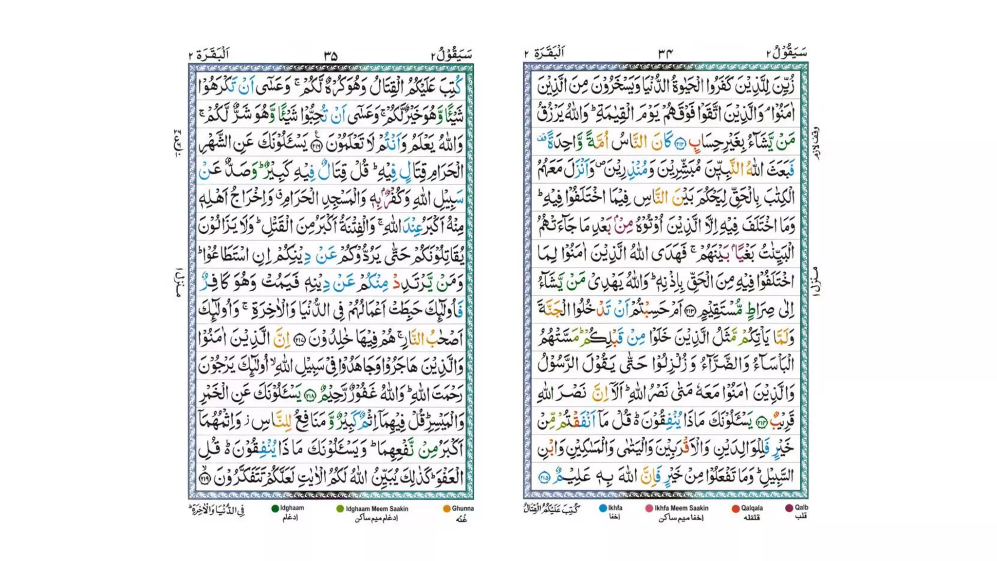 Tajwīdī Quran | Manzil 1 | PDF | PPT
