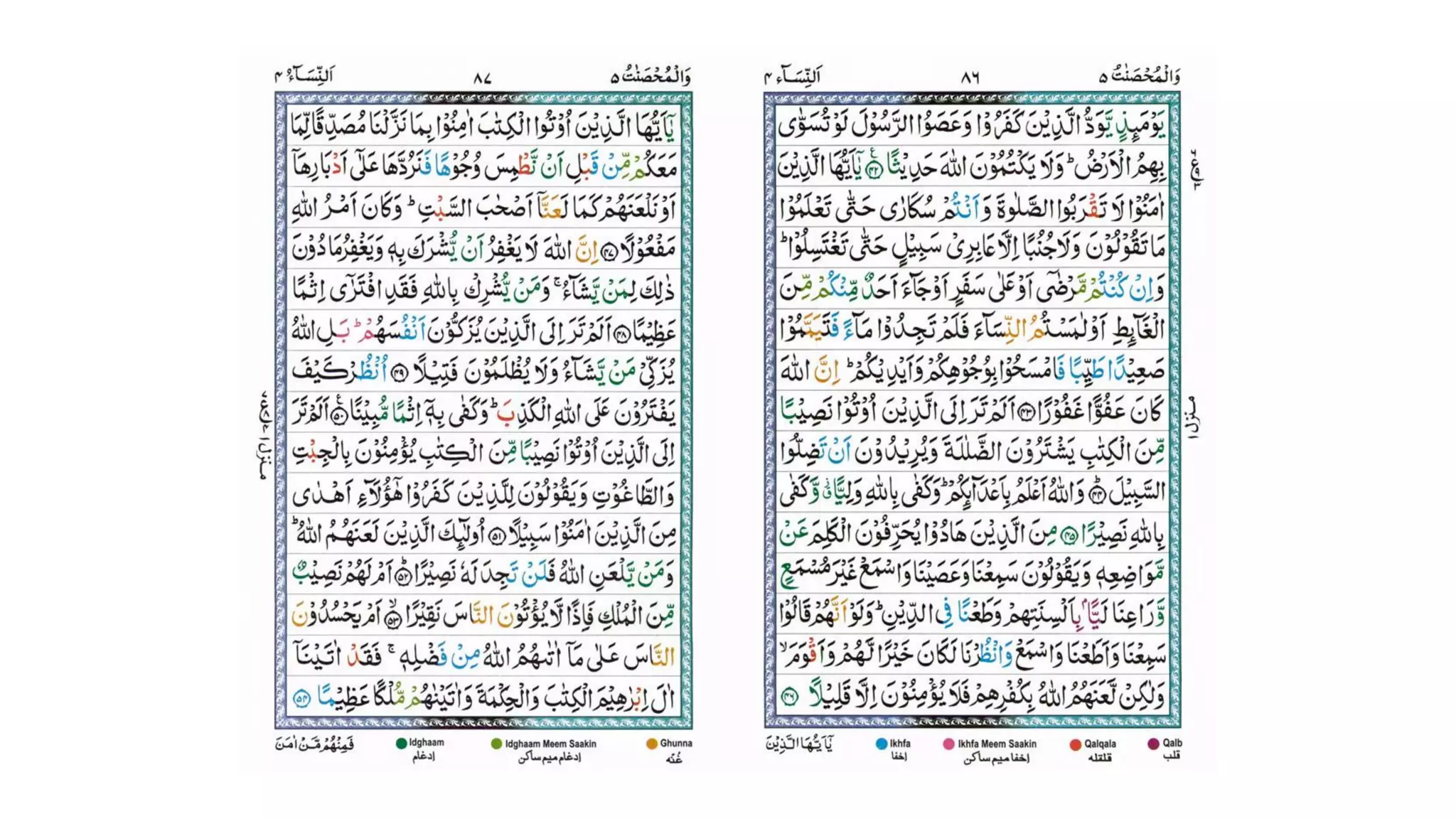 Tajwīdī Quran | Manzil 1 | PDF | PPT