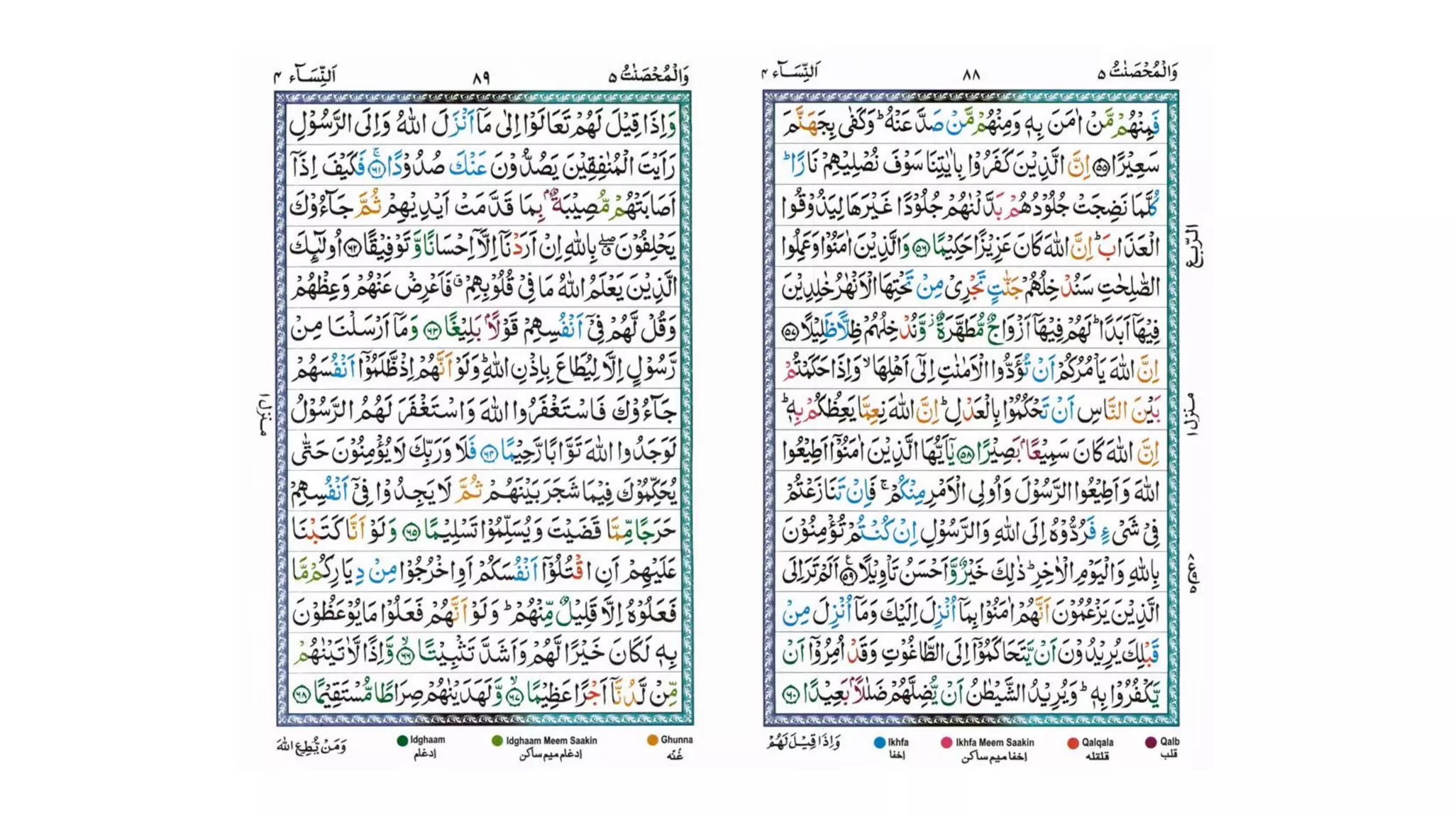Tajwīdī Quran | Manzil 1 | PDF | PPT