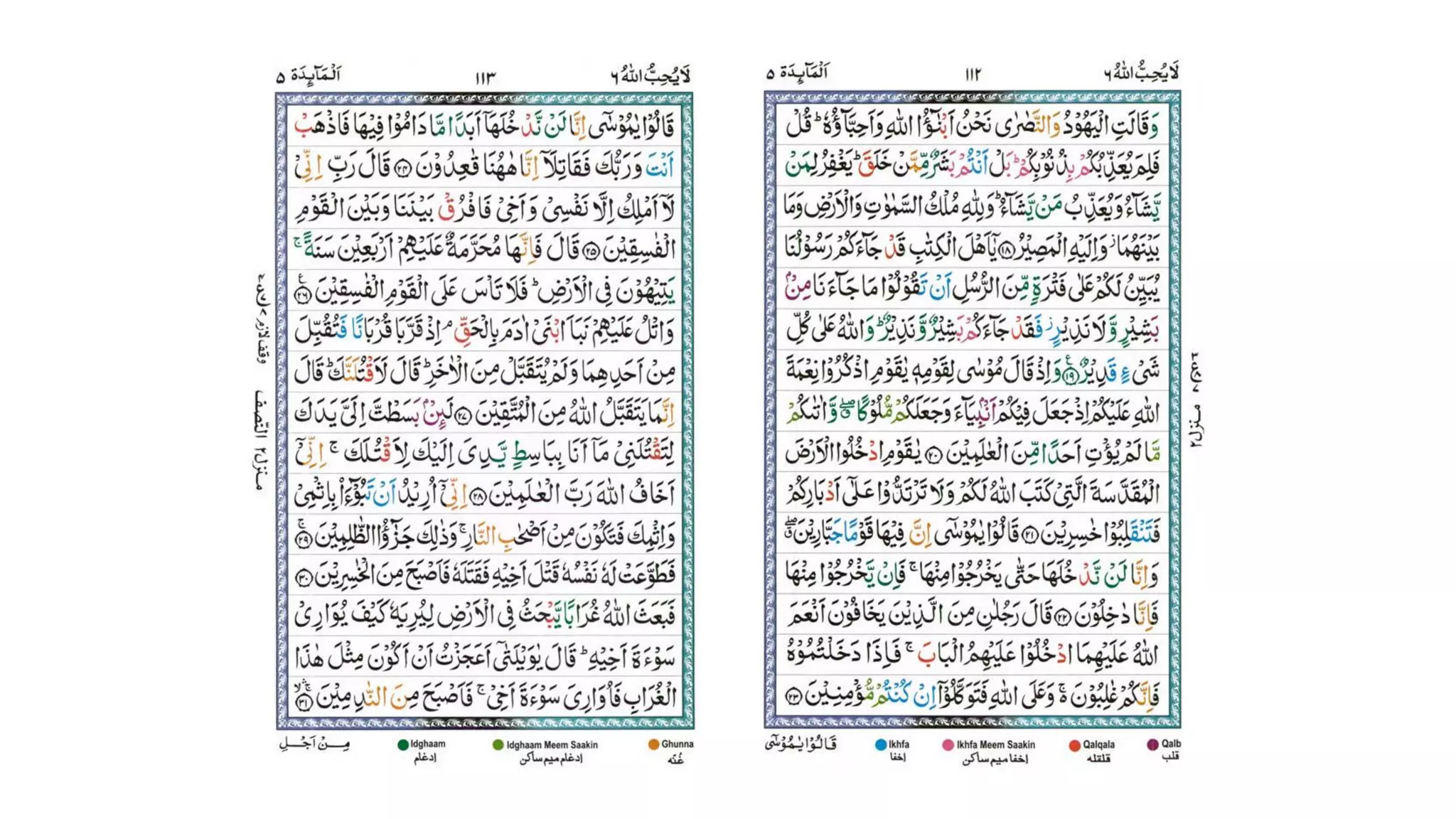 Tajwīdī Quran | Manzil 2 | PDF | PPT