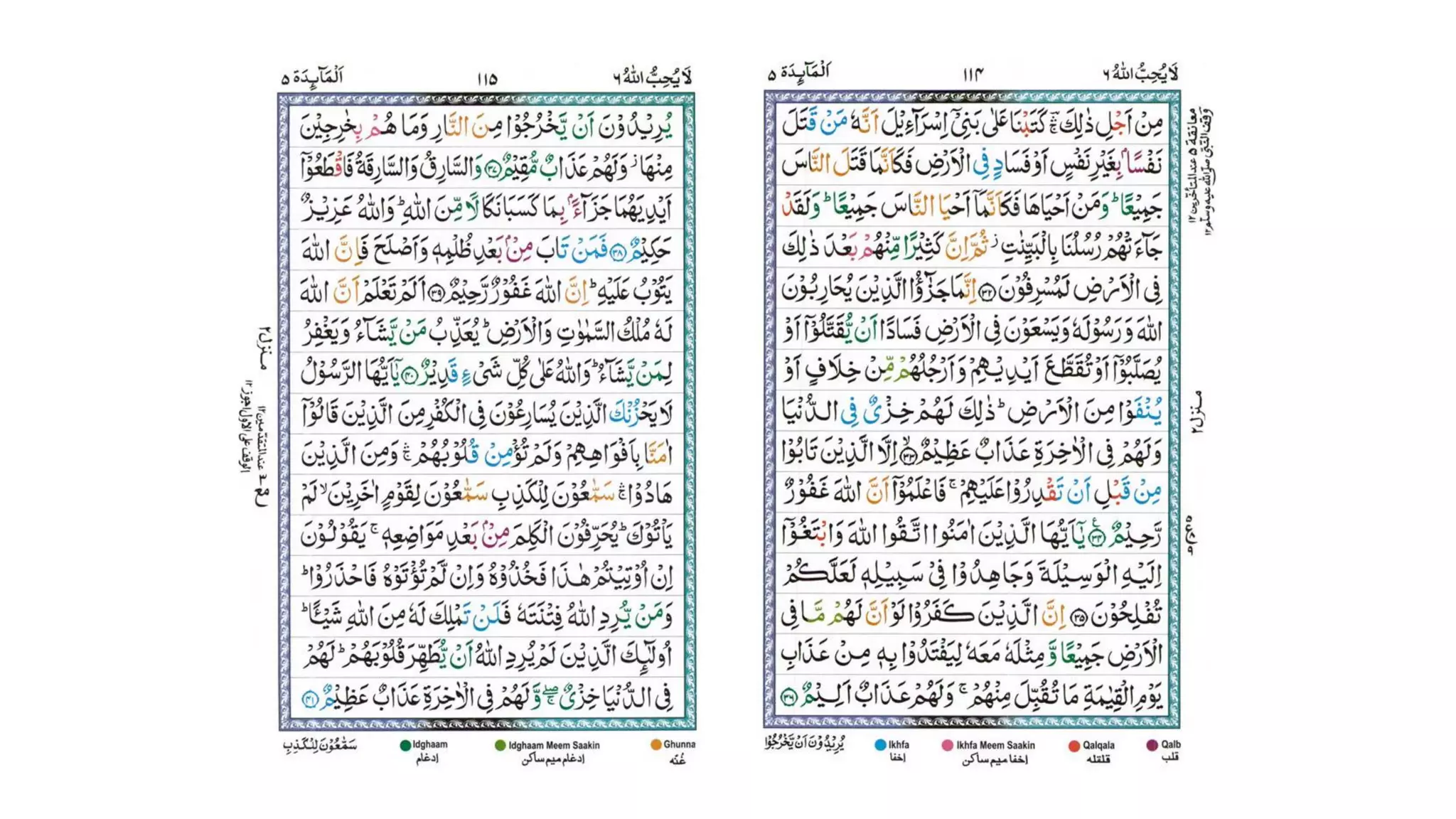 Tajwīdī Quran | Manzil 2 | PDF | PPT