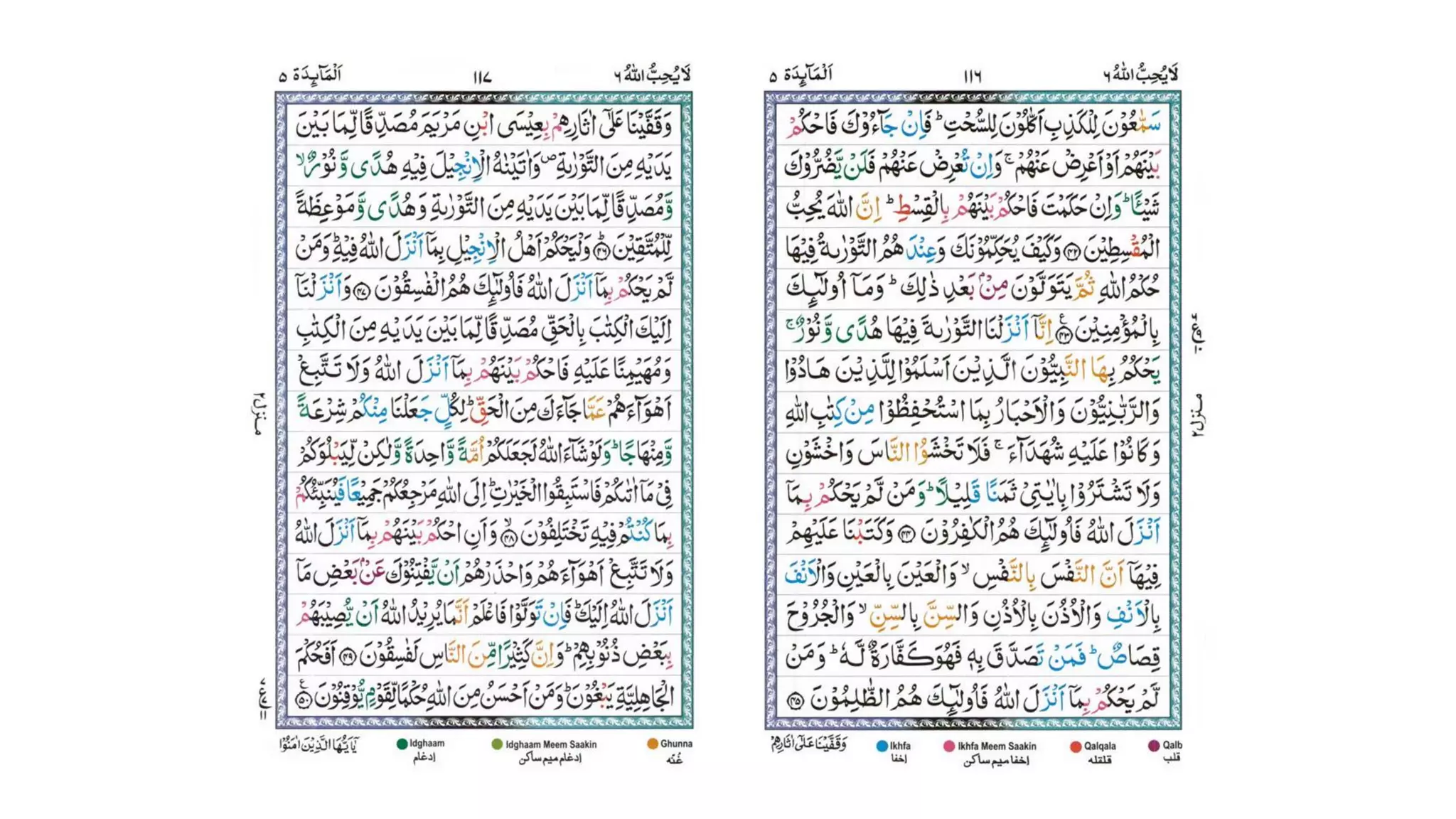Tajwīdī Quran | Manzil 2 | PDF | PPT