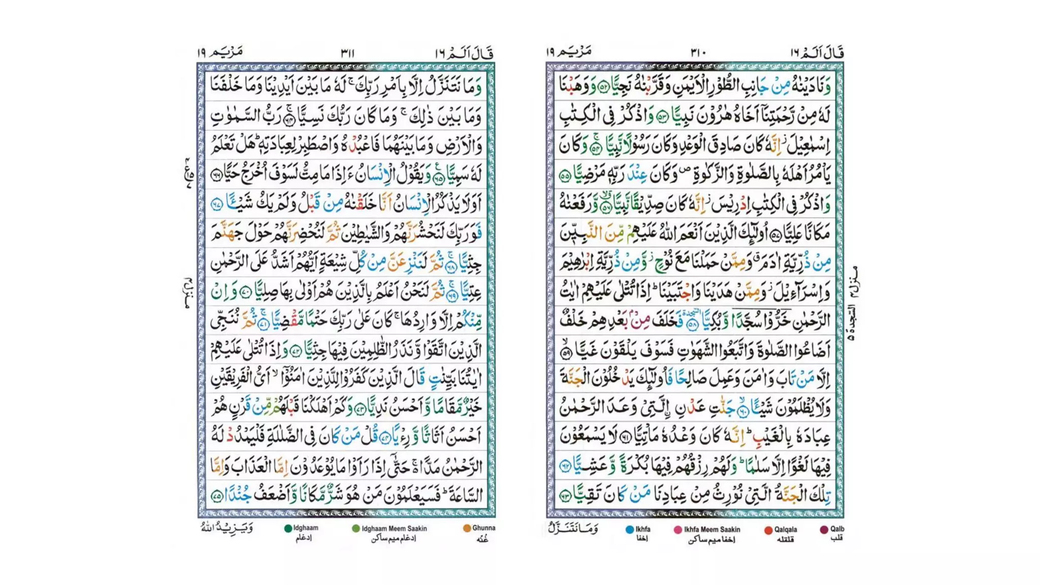 Tajwīdī Quran | Manzil 4 | PDF | PPT