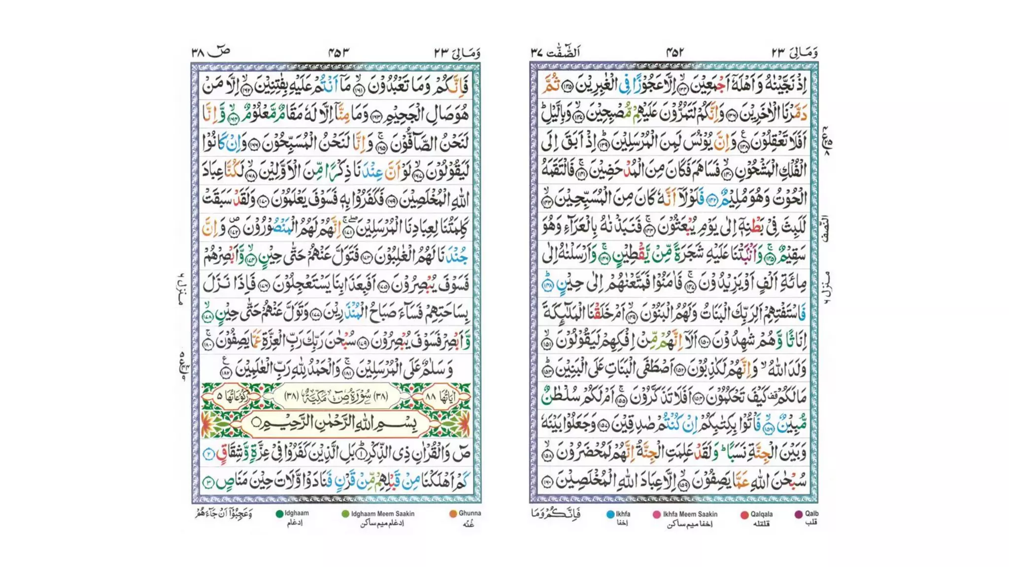 Tajwīdī Quran | Manzil 6 | PDF | PDF