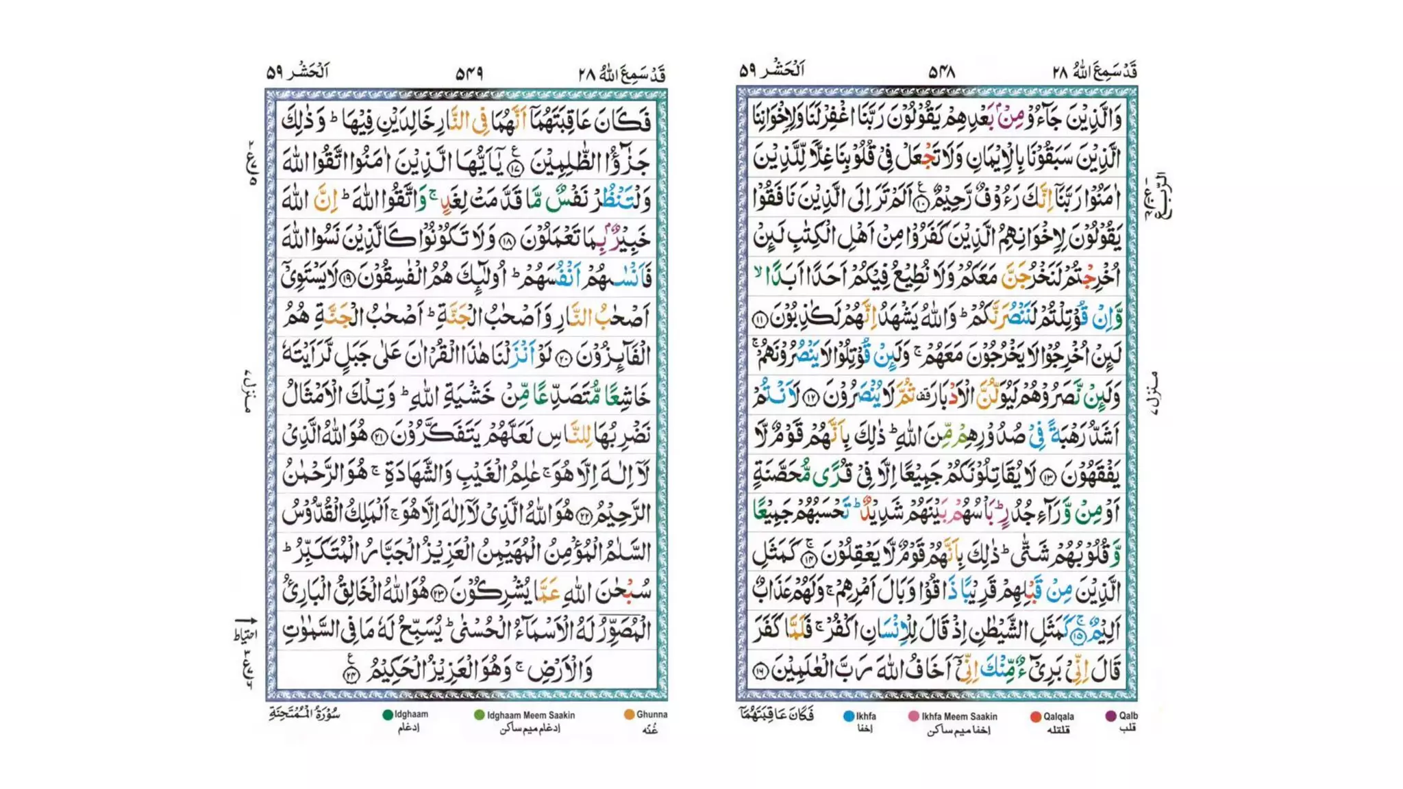 Tajwīdī Quran | Manzil 7 | PDF | PPT