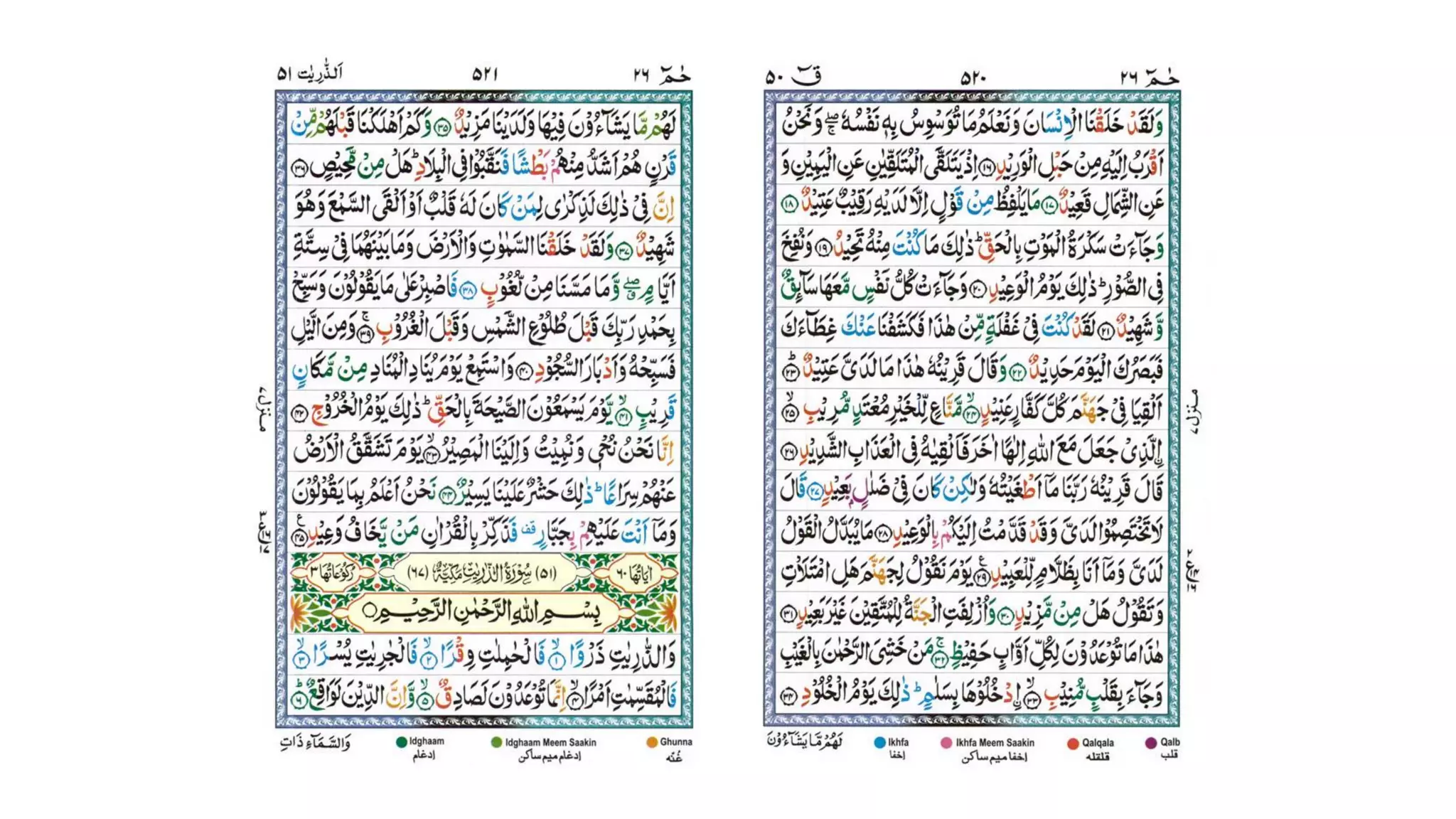 Tajwīdī Quran | Manzil 7 | PDF | PPT | Free Download