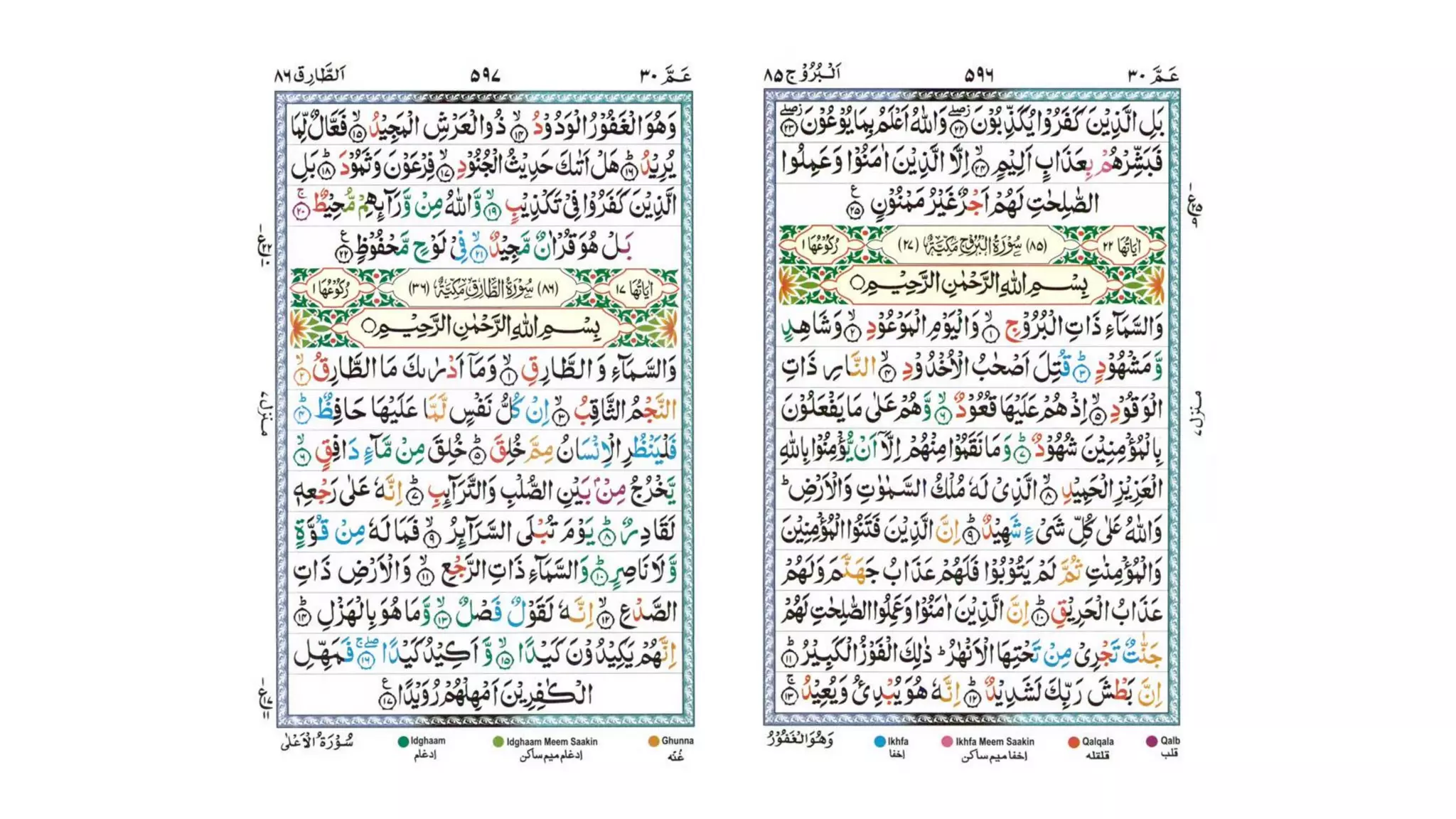 Tajwīdī Quran | Manzil 7 | PDF | PPT