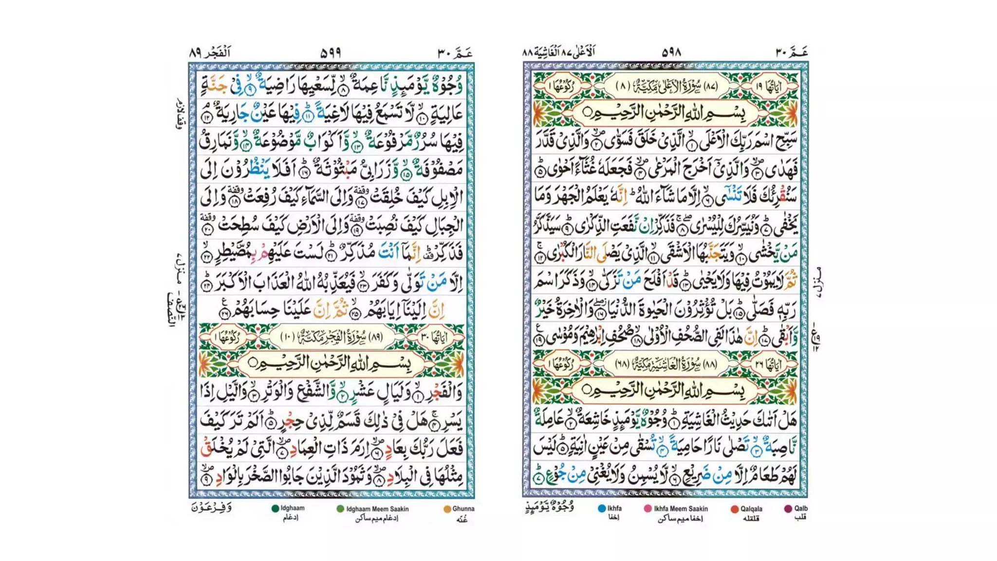 Tajwīdī Quran | Manzil 7 | PDF | PPT