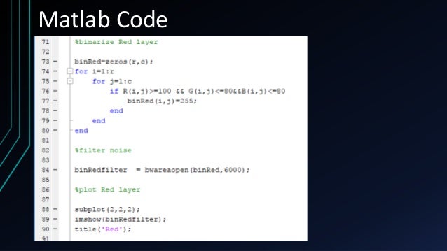 Color Recognition with Matlab Image Processing and Matlab Interfacing…