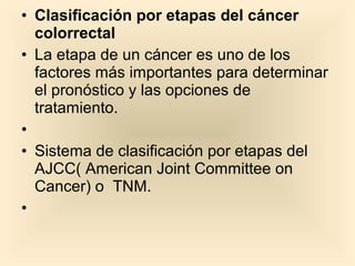 cáncer colorectal | PPT