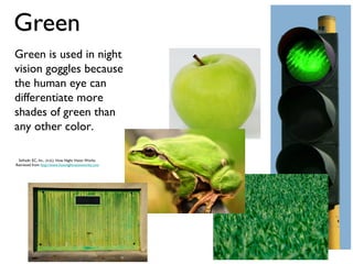 Color Me What? | PPT