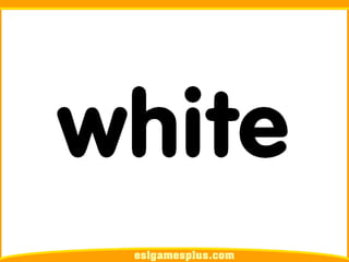 Flash Card Từ Vựng TOEIC Theo Chủ Để | Phần Colors | PDF