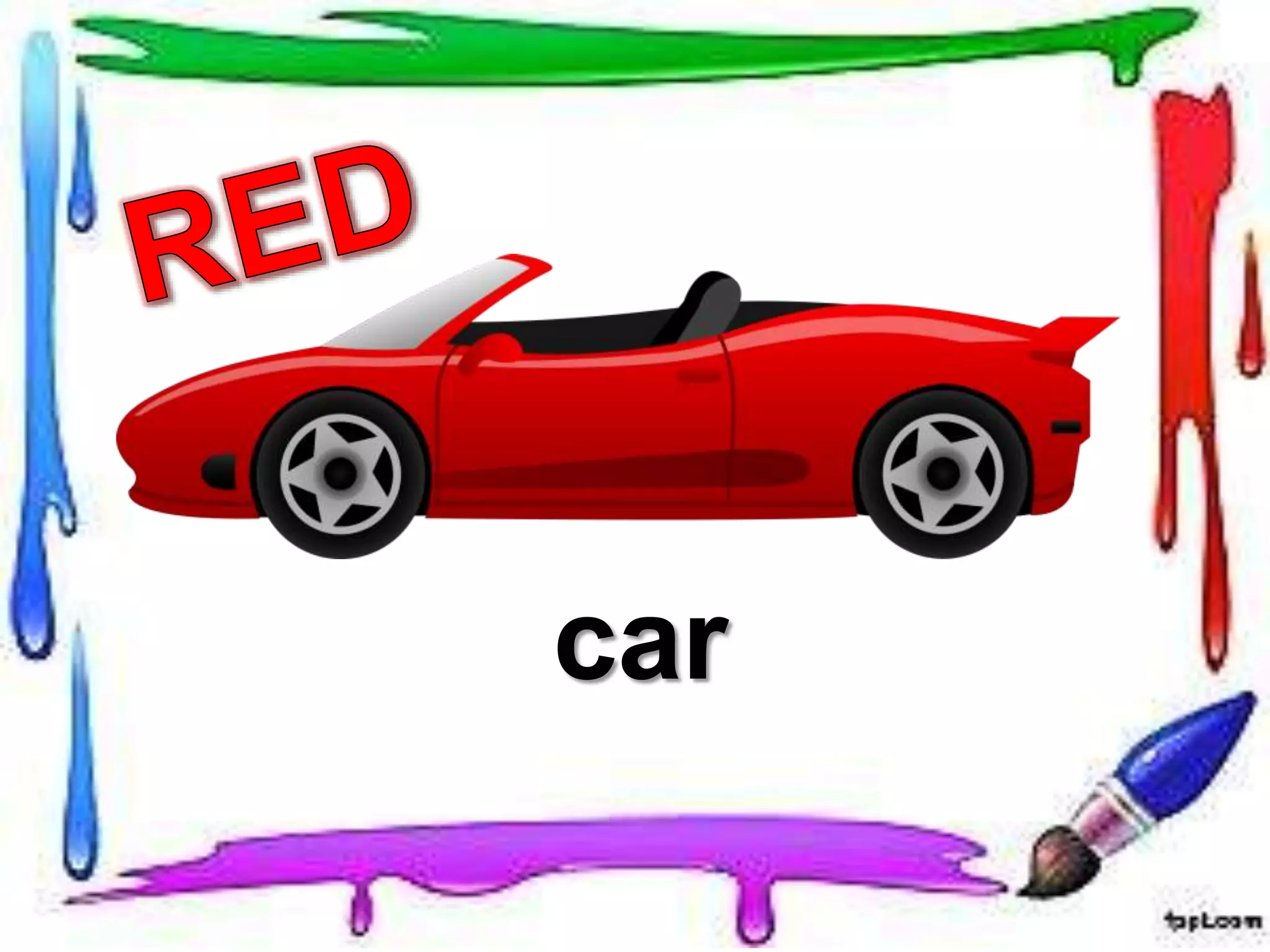 Colors for Kindergarten | PPTX