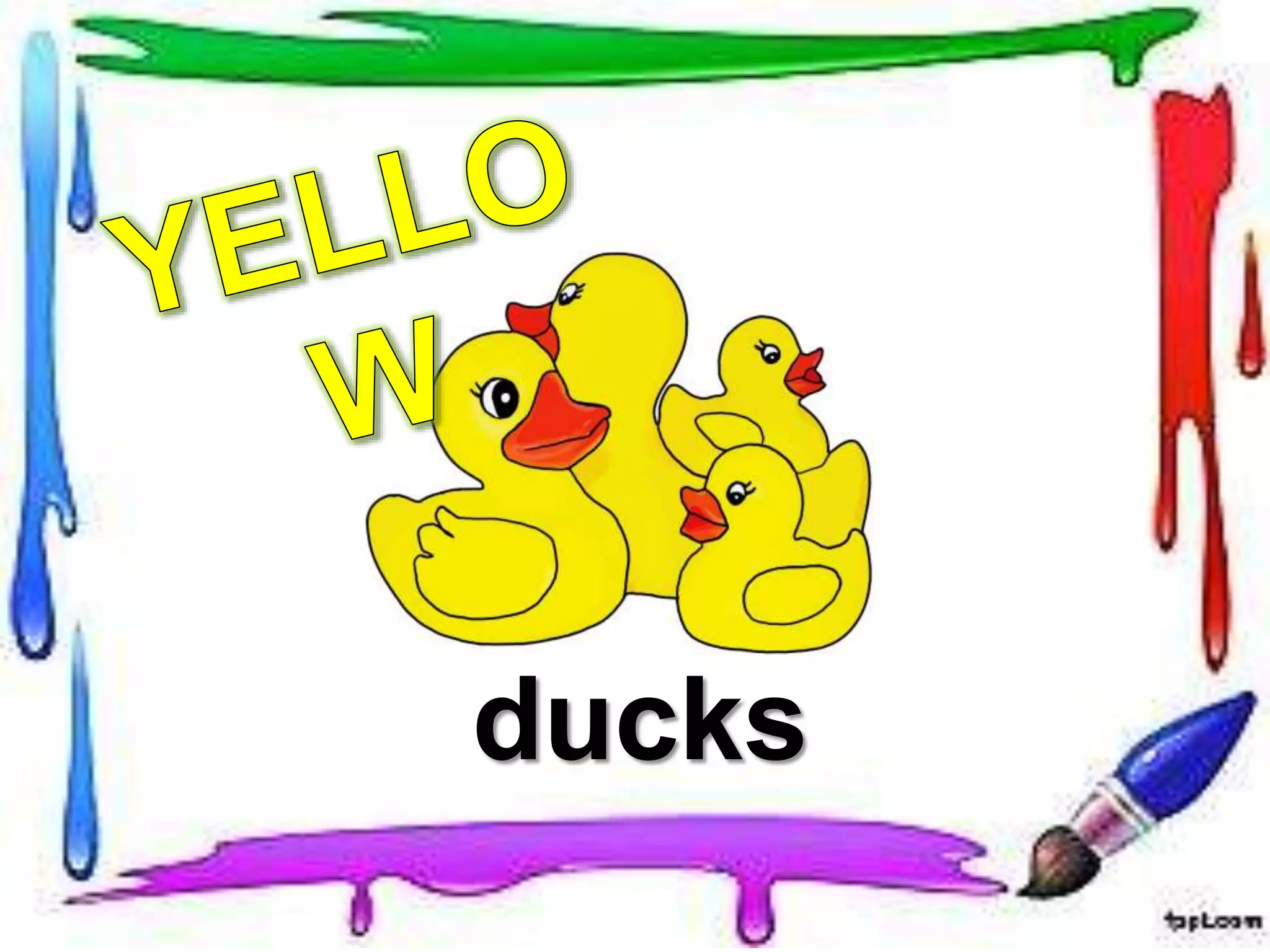 Colors for Kindergarten | PPTX