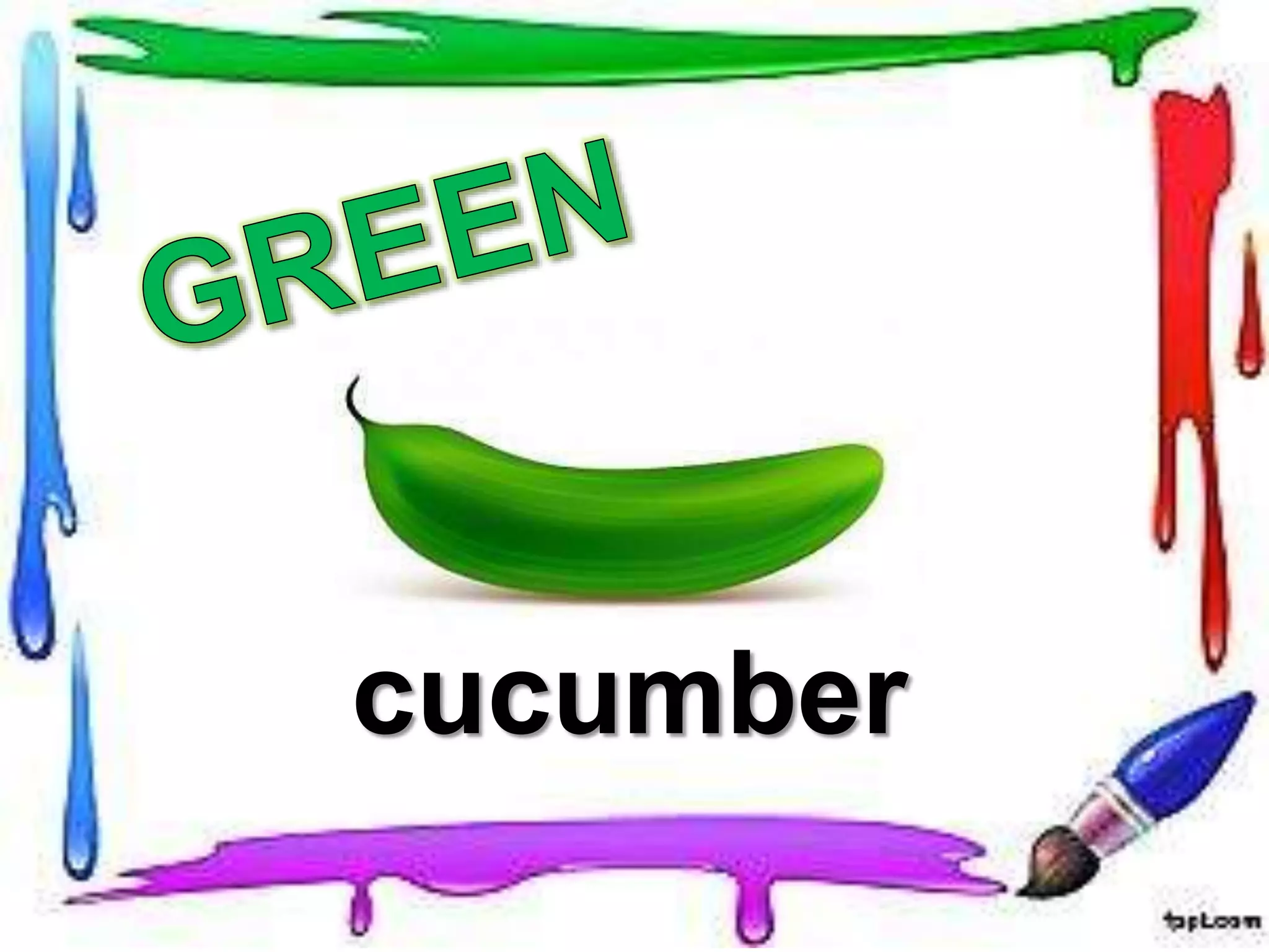 Colors For Kindergarten | Pptx