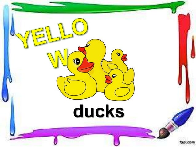 Colors for Kindergarten | PPTX