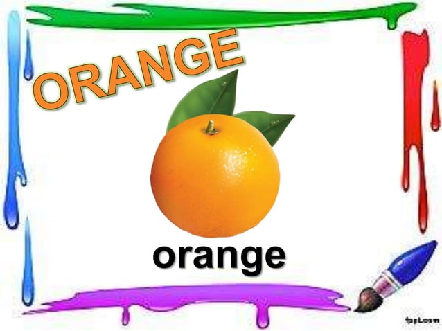 Colors for Kindergarten | PPTX