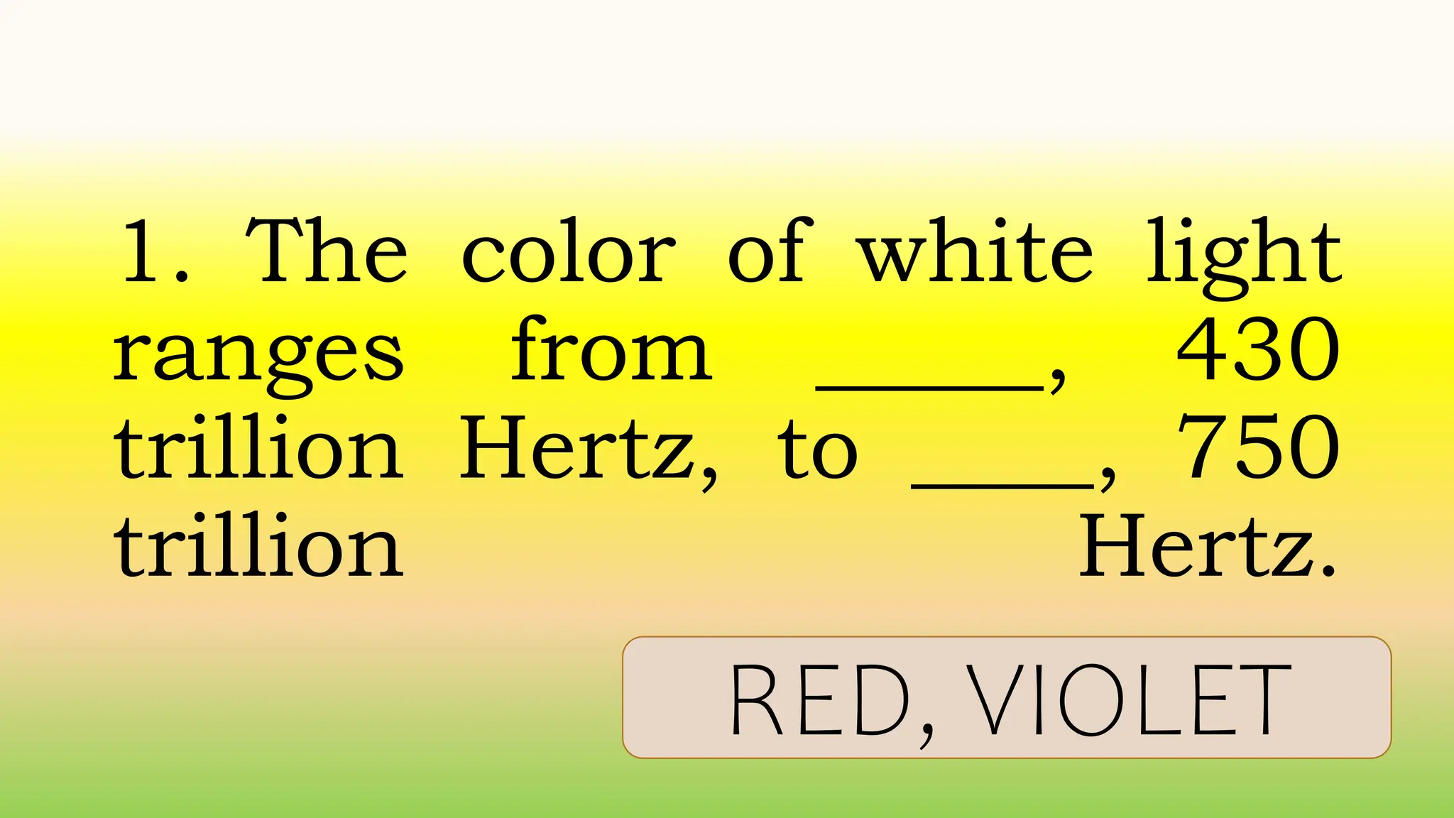 COLORS OF LIGHT IN THE SPECTRUM SCIENCE 10.pptx