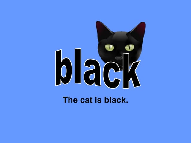 Colors esl-powerpoint | PPT