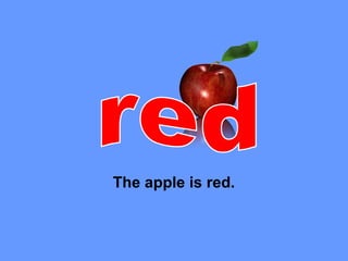 Colors esl-powerpoint | PPT