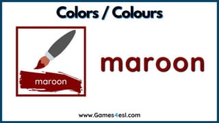 Colors in-english | PPT