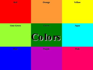 Colors | PPT