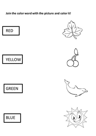 Colors activity | DOCX