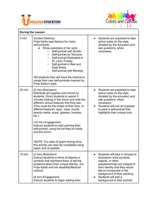 Colors and Canvas LP.pdf | Painting | Arts and Crafts