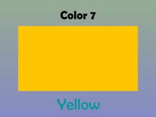 Colors and shapes | PPT