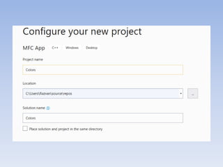 MFC Colors app | PPT