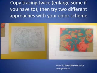 Color schemes painting project steps | PPT