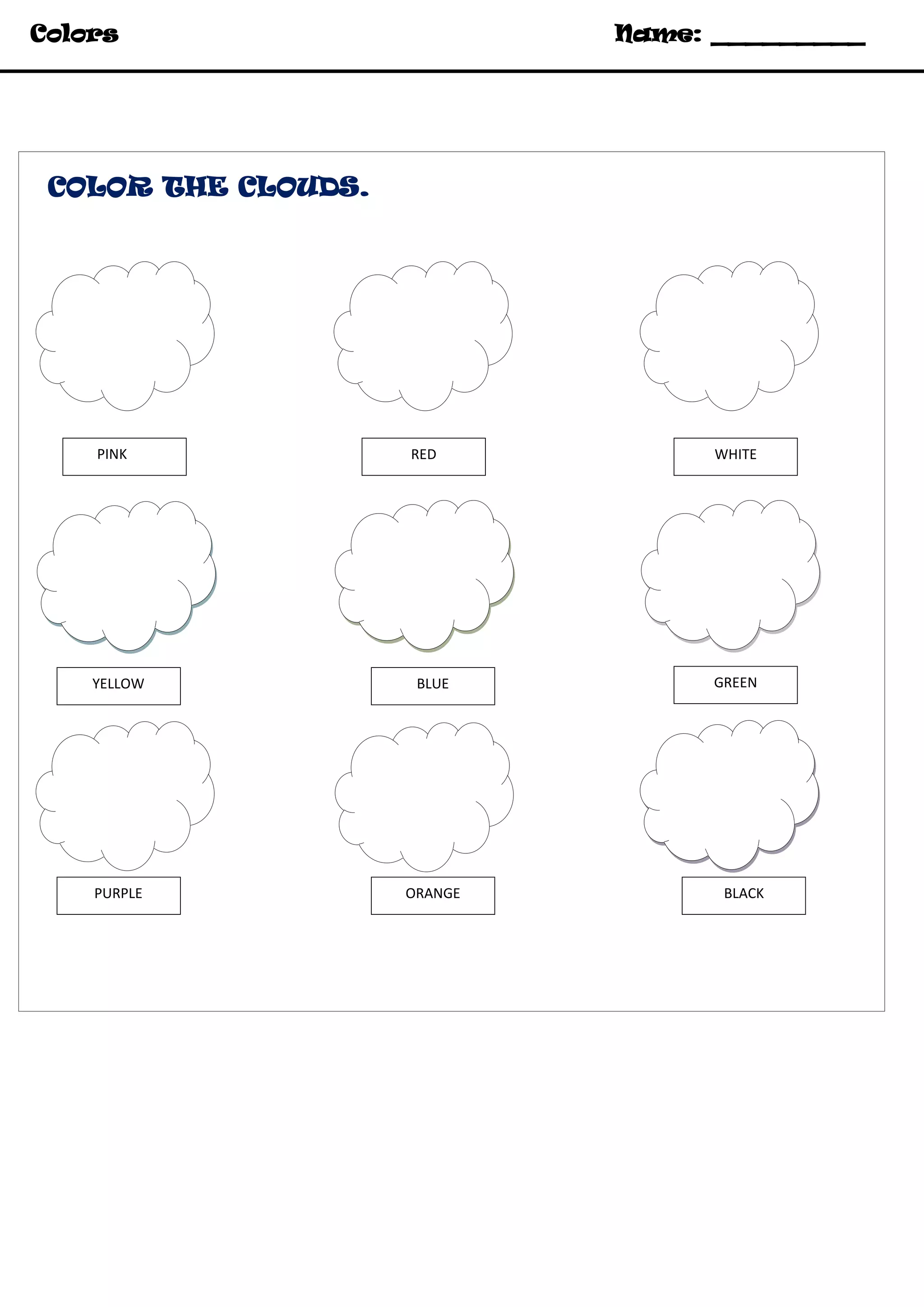 Colors color the clouds | PDF