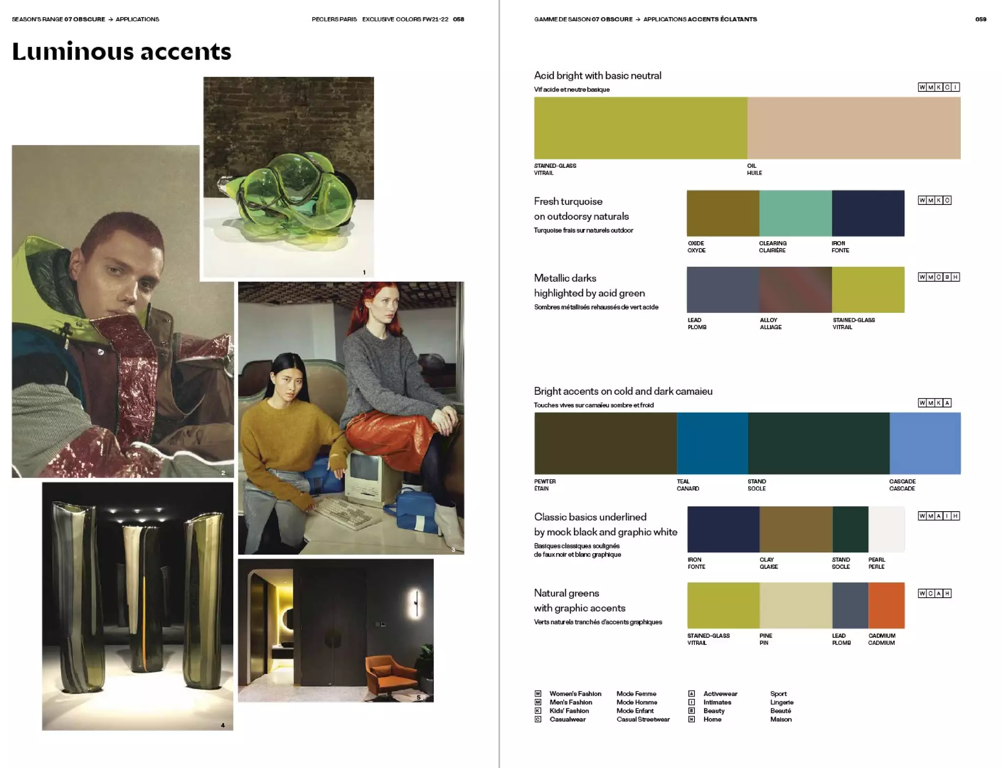 COLORS FALL / WINTER 21-22 TREND BOOK — PECLERS PARIS | PPT