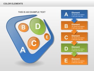 Color Shapes for PowerPoint by PoweredTemplate.com