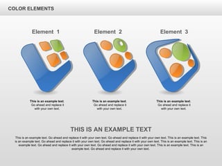 Color Shapes for PowerPoint by PoweredTemplate.com