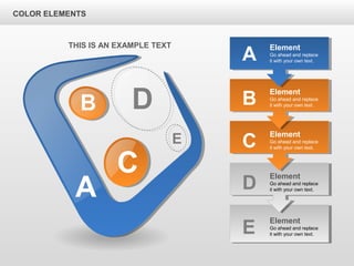 Color Shapes for PowerPoint by PoweredTemplate.com