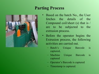 material tracking with inegrated sap | PPT