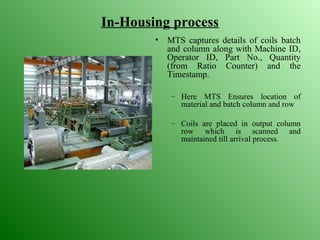 material tracking with inegrated sap | PPT