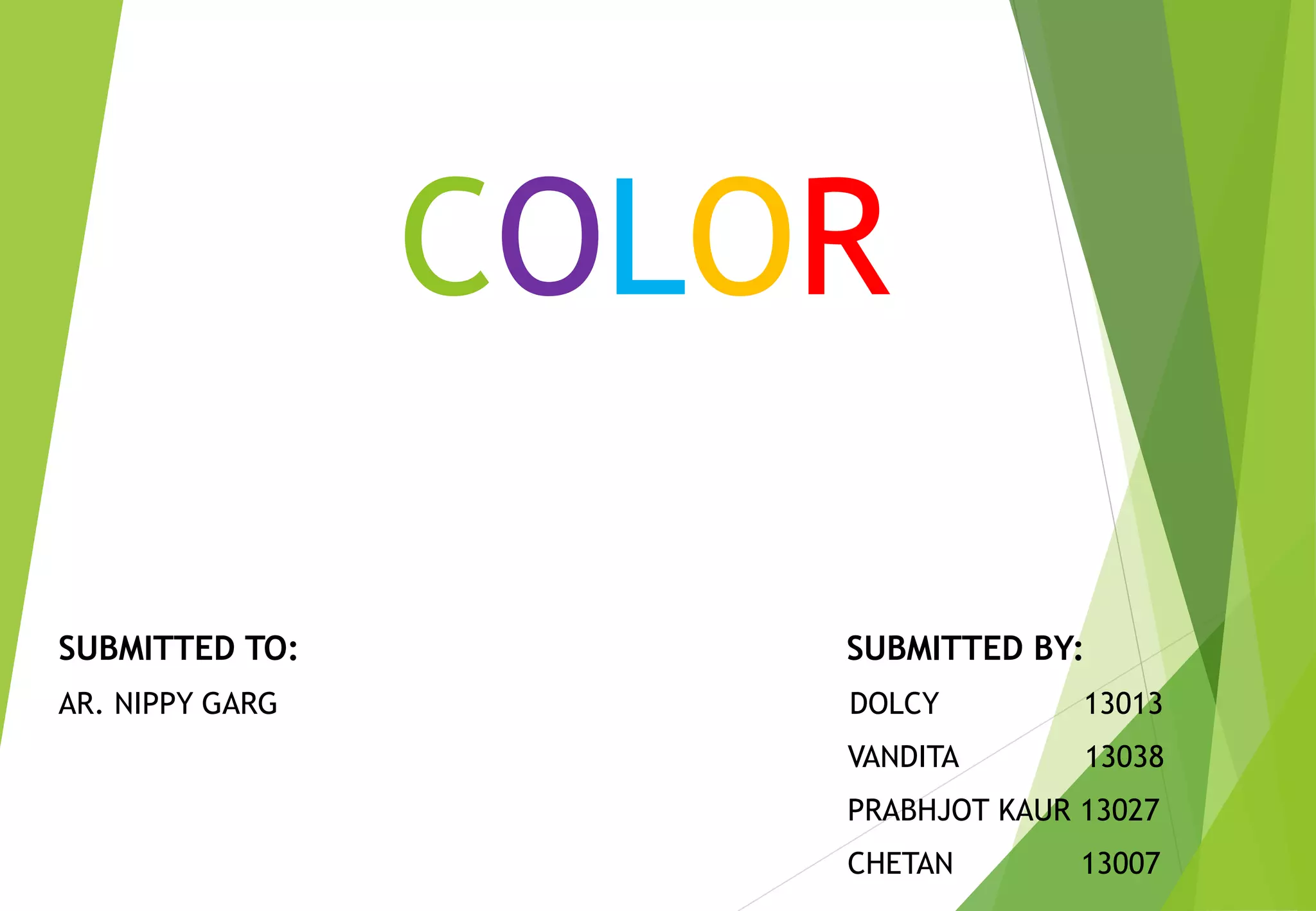 Colors, id | PPT
