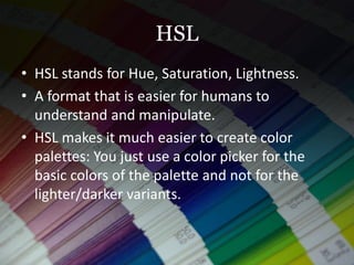Colors In CSS3 | PPT