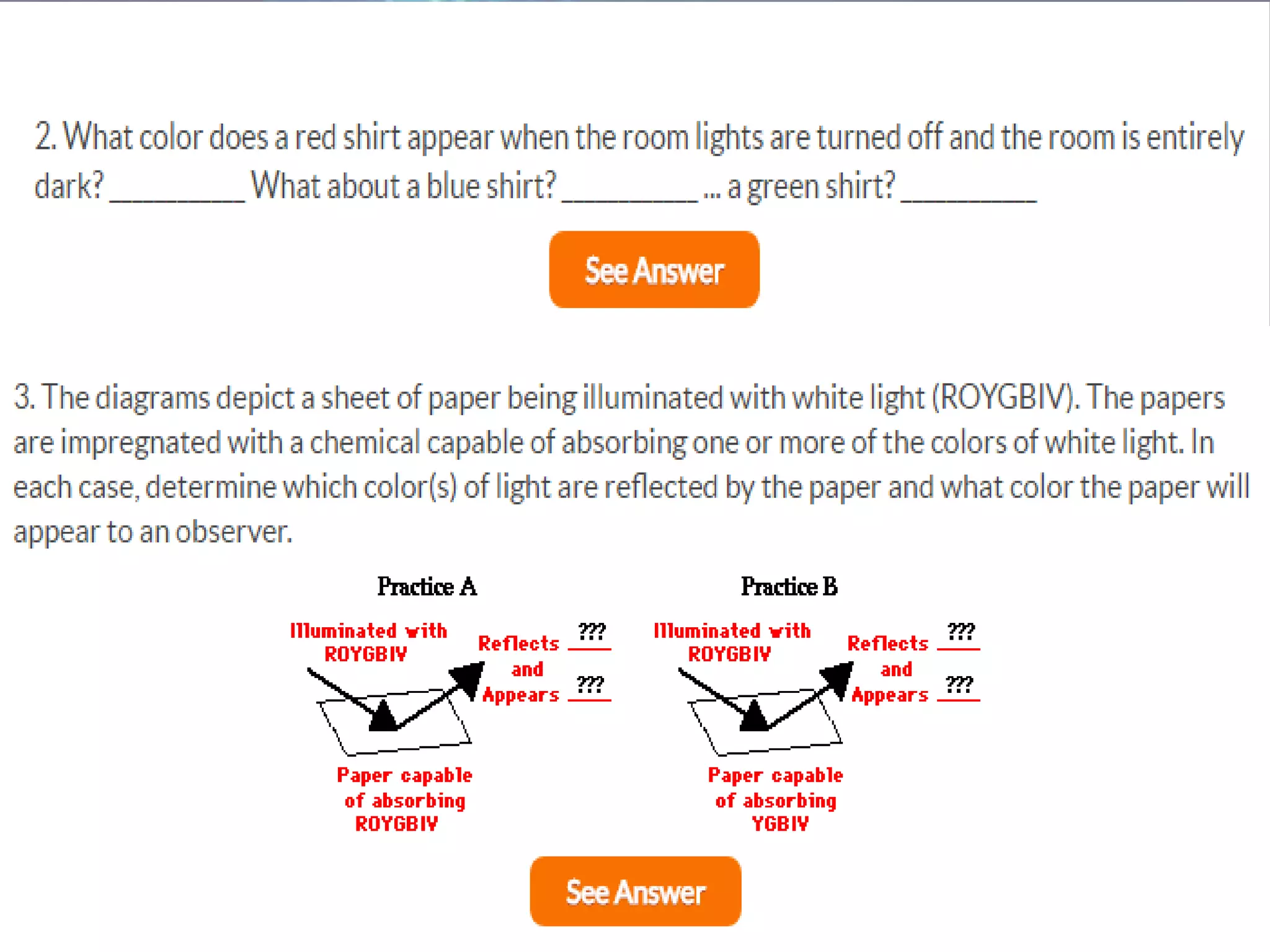 Colors of light (Grade 8) | PPTX