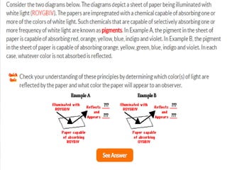 Colors of light (Grade 8) | PPTX