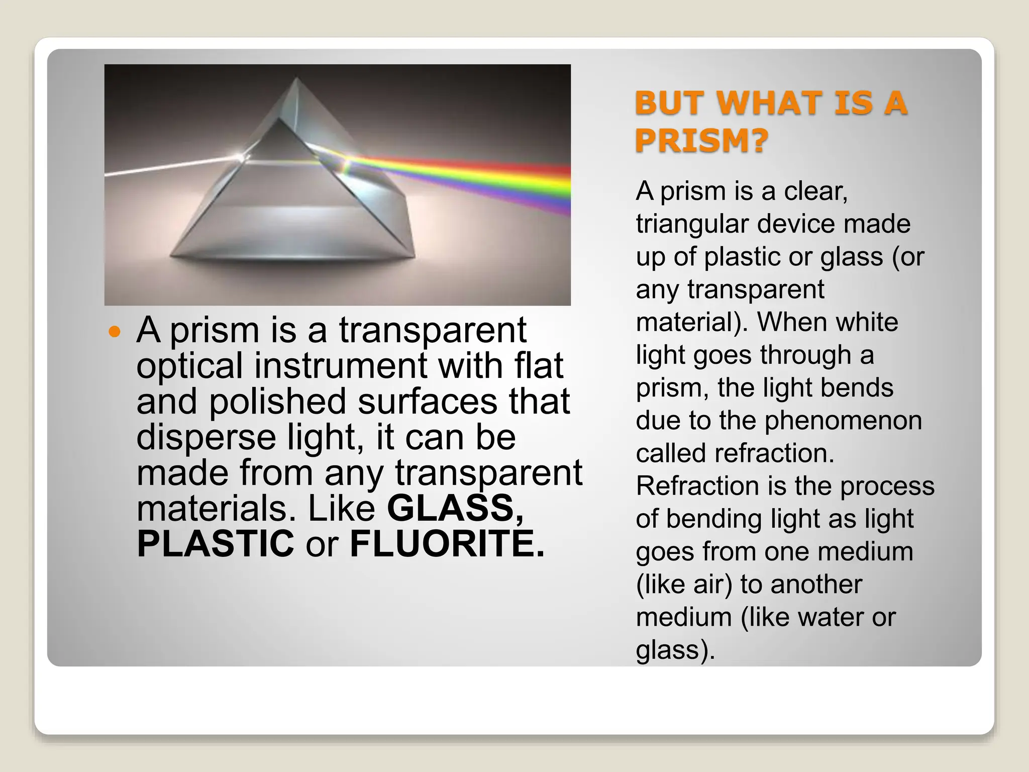 COLORS OF LIGHT.pptx GRADE 8 SCIENCE (quarter1) | PPTX