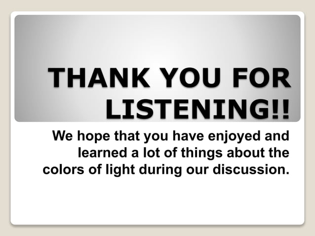 COLORS OF LIGHT.pptx GRADE 8 SCIENCE (quarter1) | PPTX