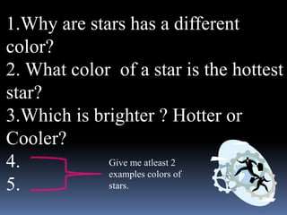 Colors of stars 6 | PPTX