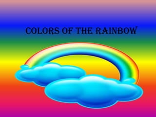 Rainbow Colours Name In Marathi