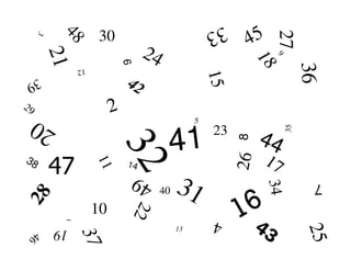 Lean for Non Profits - Color staple numbers game slides | PDF