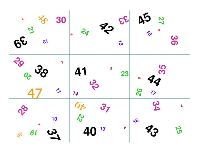 Lean for Non Profits - Color staple numbers game slides | PDF